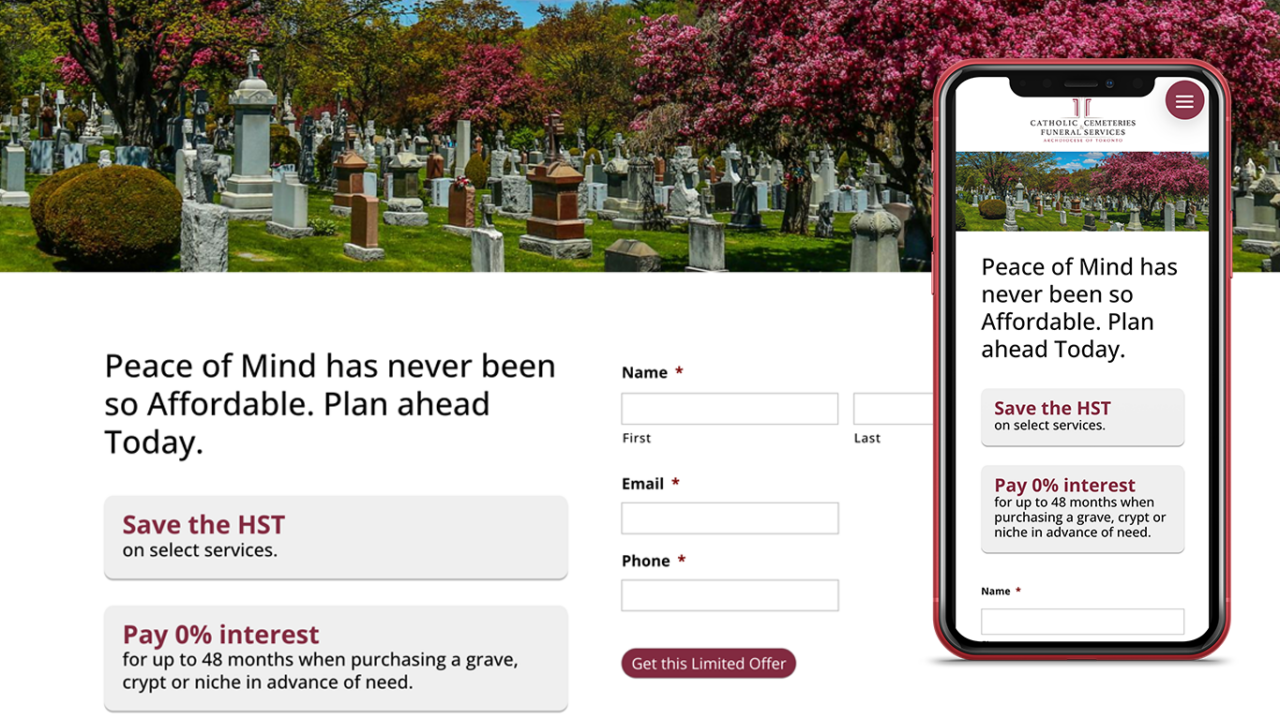 Archdiocese of Toronto Digital Ad Campaign - Airgid